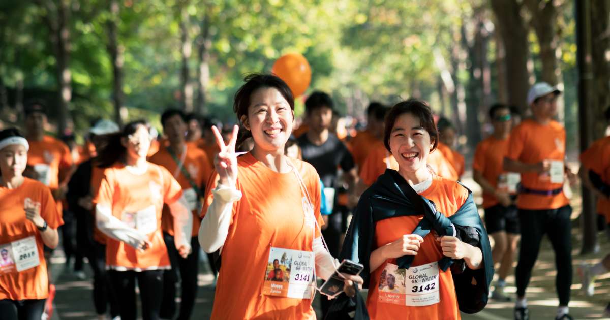 글로벌 6K를 함께 달린 모두를 위한 박수👏 - 월드비전
